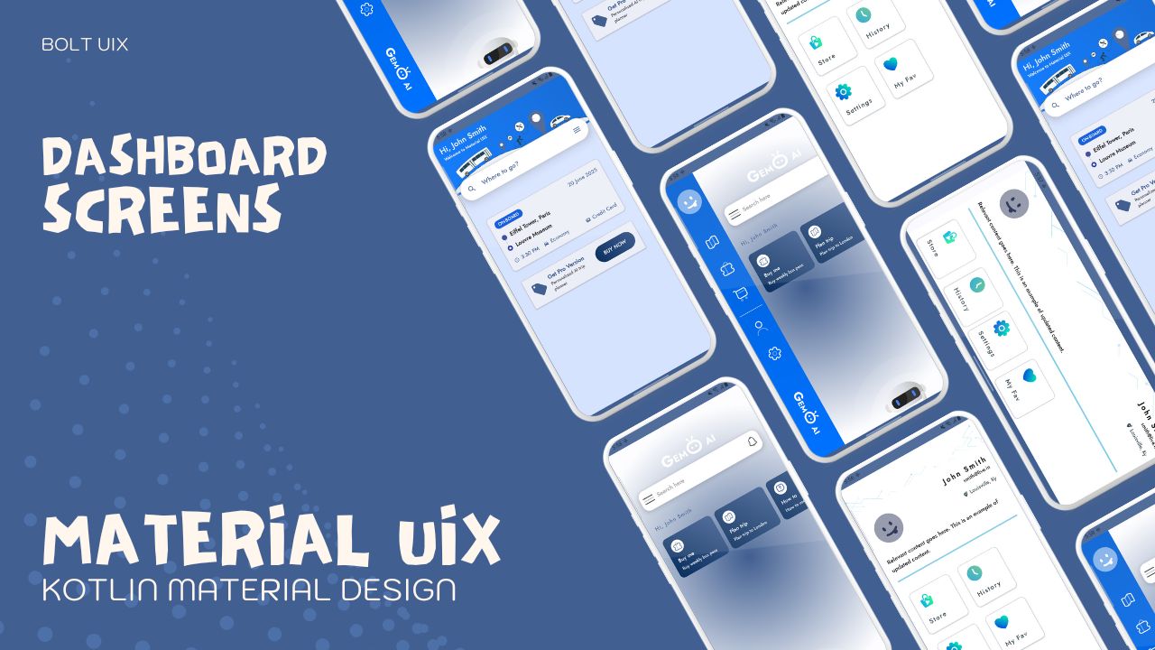Material UIX - KOTLIN Material Design VER 1.1 by boltuix | CodeCanyon