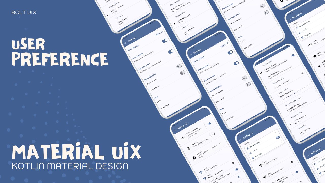 Material UIX - KOTLIN Material Design VER 1.1 by boltuix | CodeCanyon