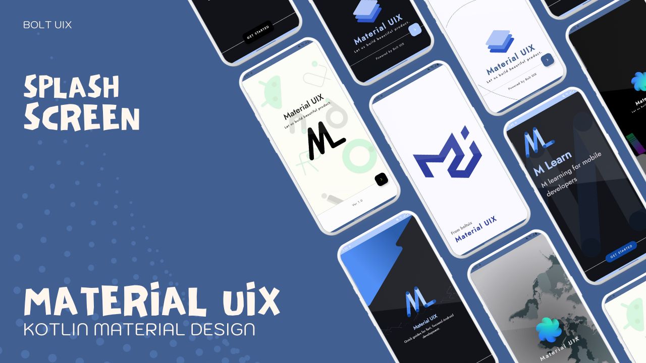 Material UIX - KOTLIN Material Design VER 1.1 by boltuix | CodeCanyon