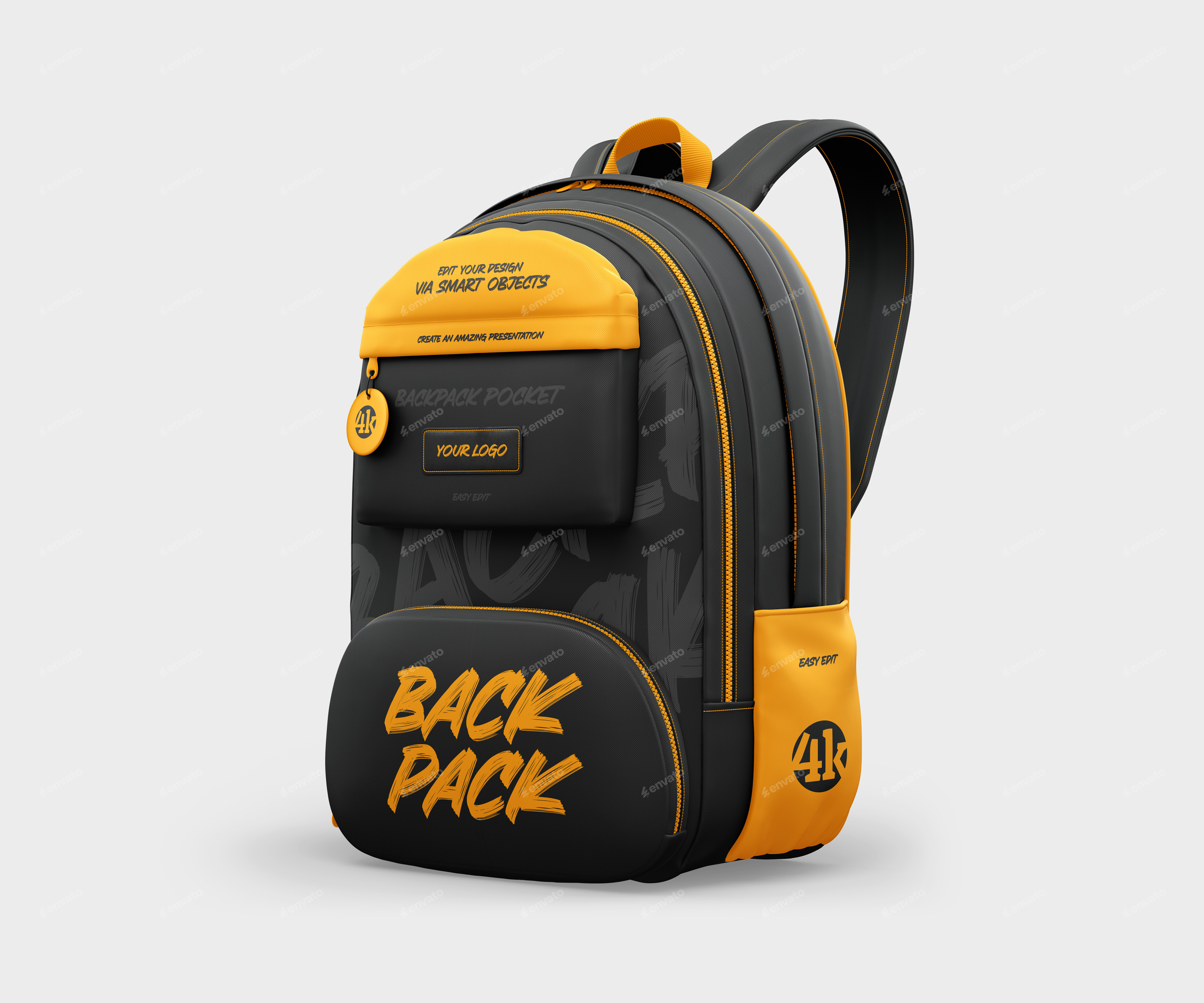 Backpack Mockup Set, Graphics | GraphicRiver
