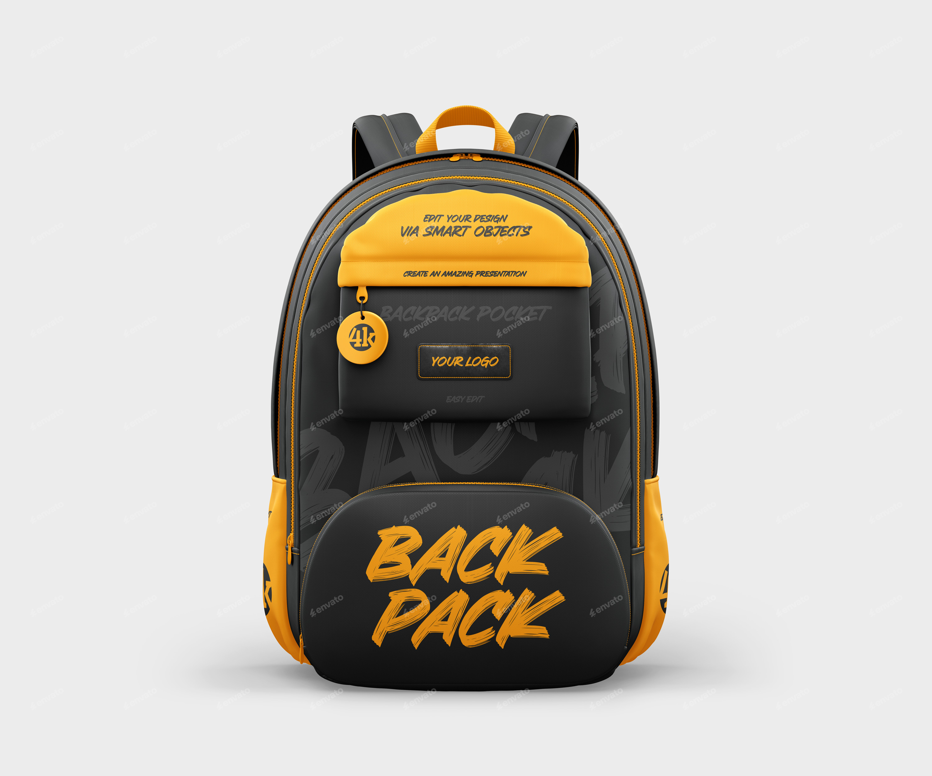 Backpack Mockup Set, Graphics | GraphicRiver