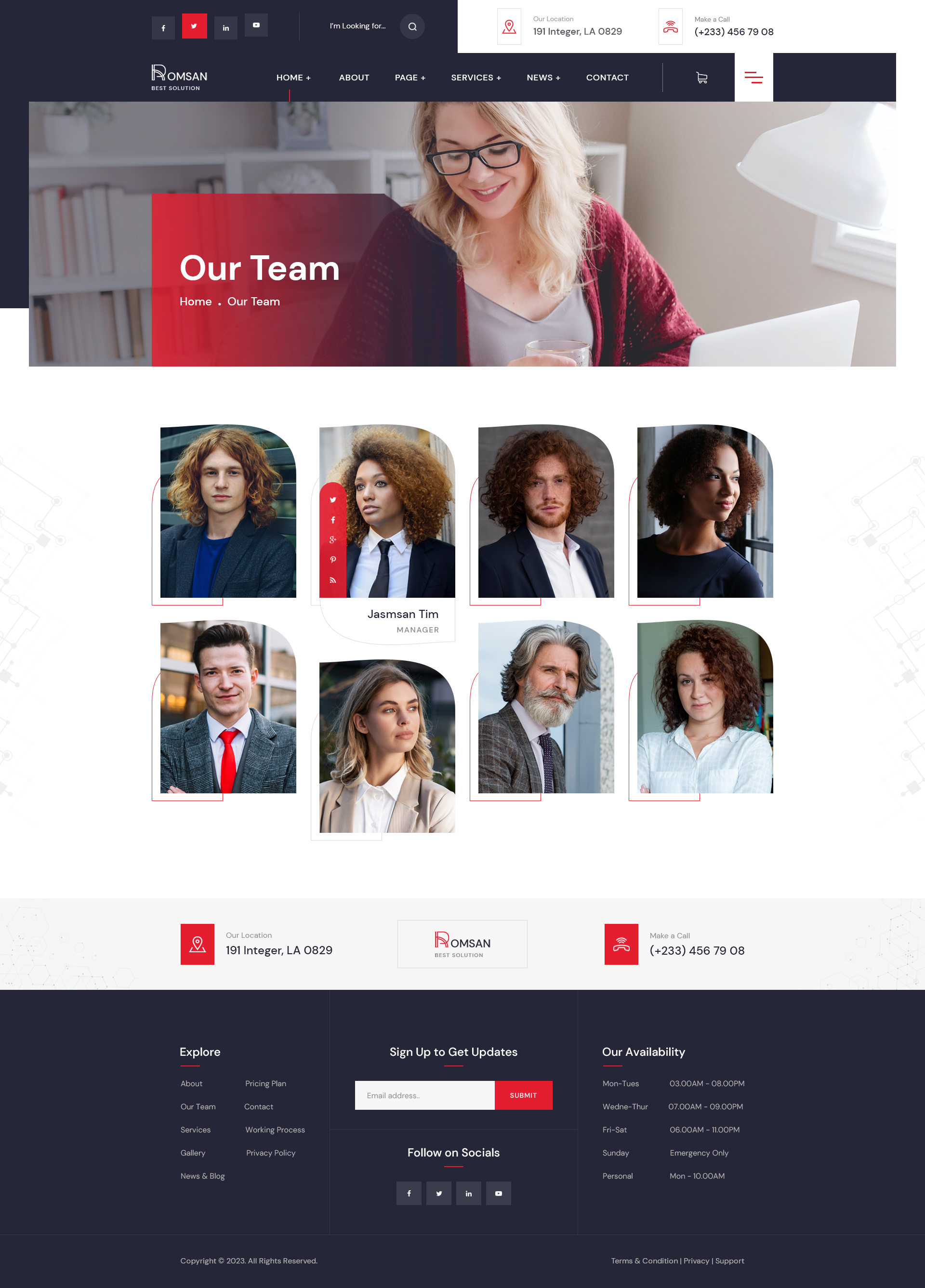Romsan - Creative Digital Agency Figma Template by WebBmasda | ThemeForest