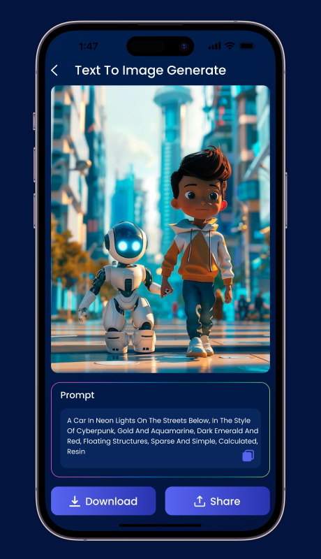 AI Image Generator - Flutter - Android - iOS by Nur-Codes | CodeCanyon