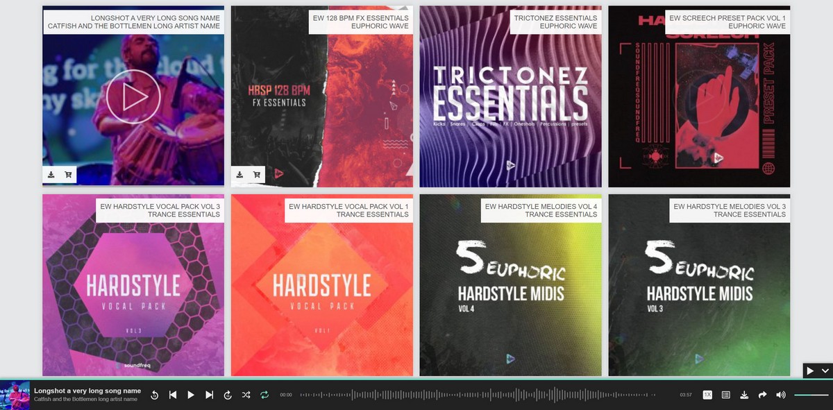 Audio player Media AddOn for Javascript by Tean | CodeCanyon