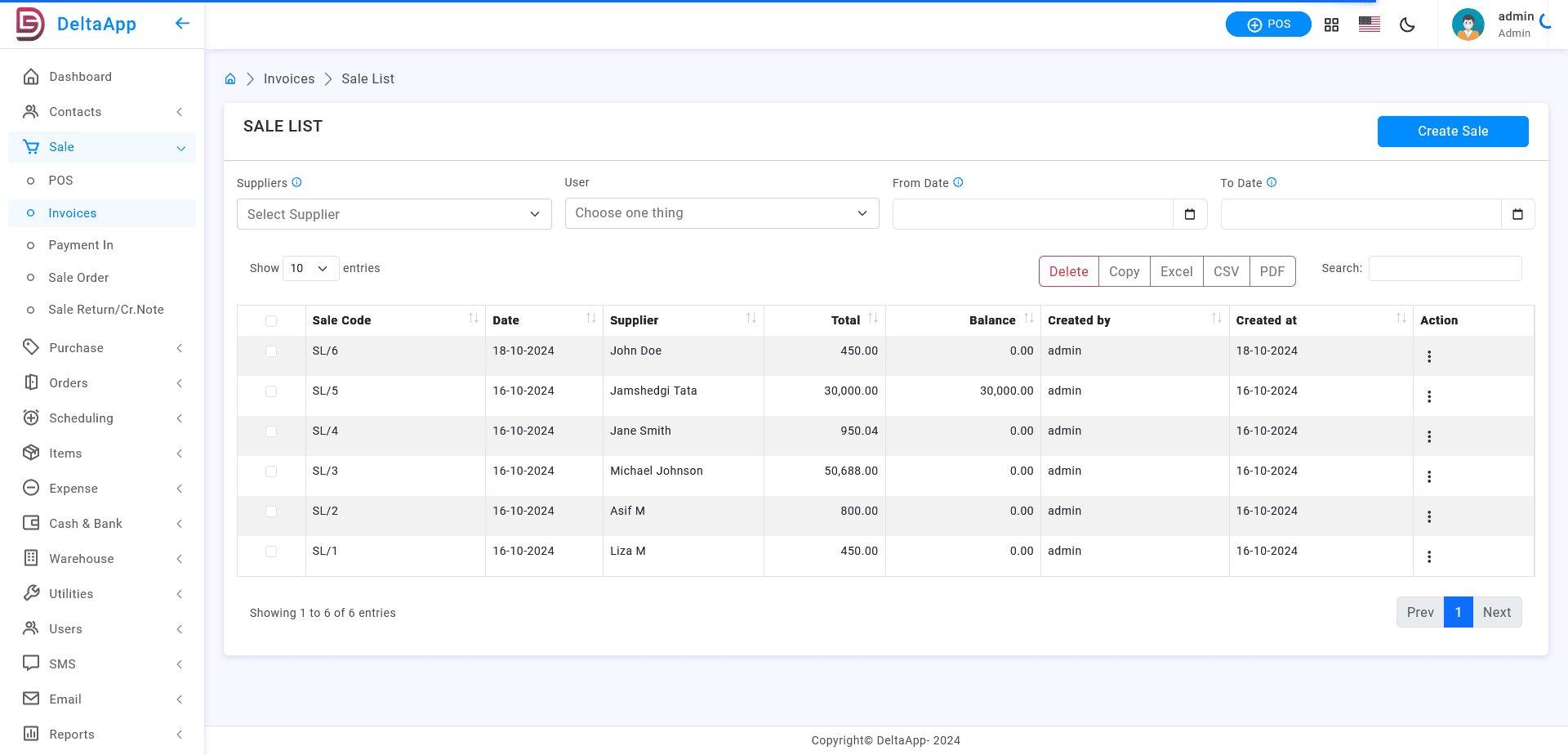 Delta POS- Invoicing, Billing & Inventory Management System with GST ...