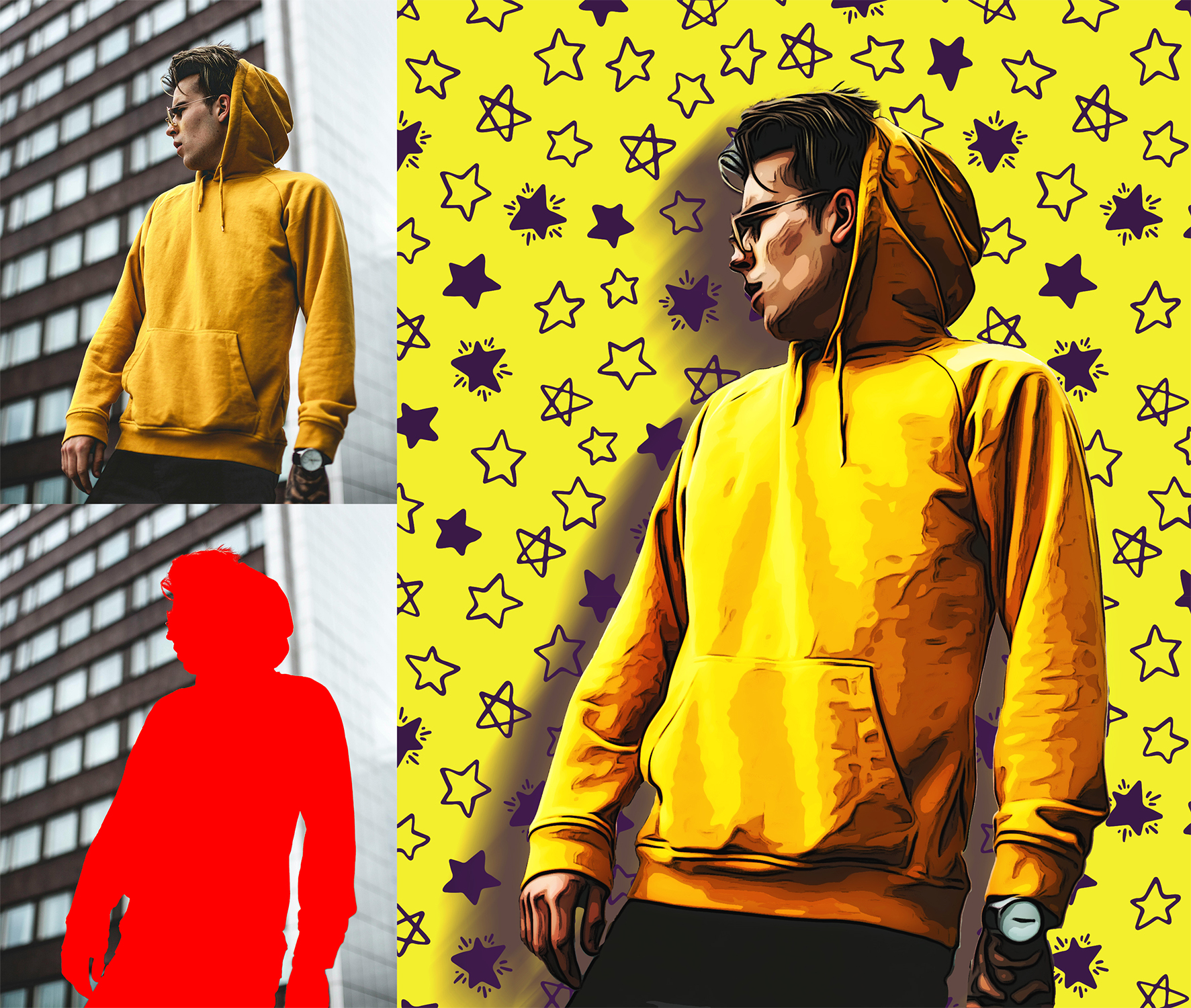 Portrait Cartoon | Advanced Cartoon Effects, Add-ons | GraphicRiver