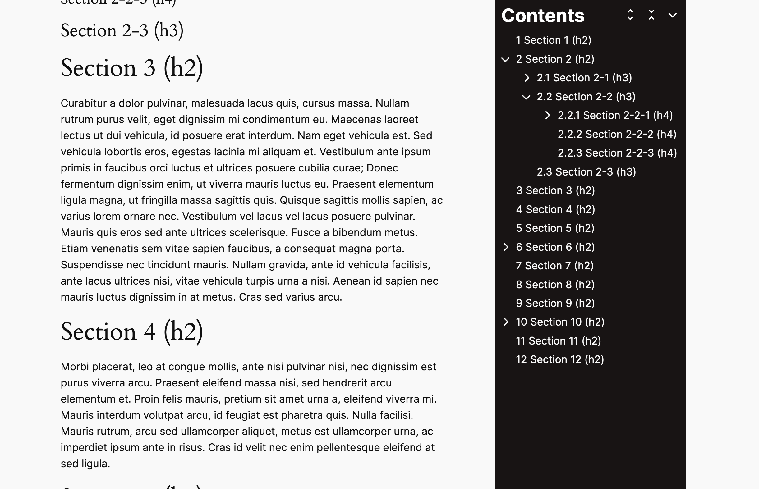 Tocer - table of contents maker WordPress plugin (formerly Fixed Toc ...