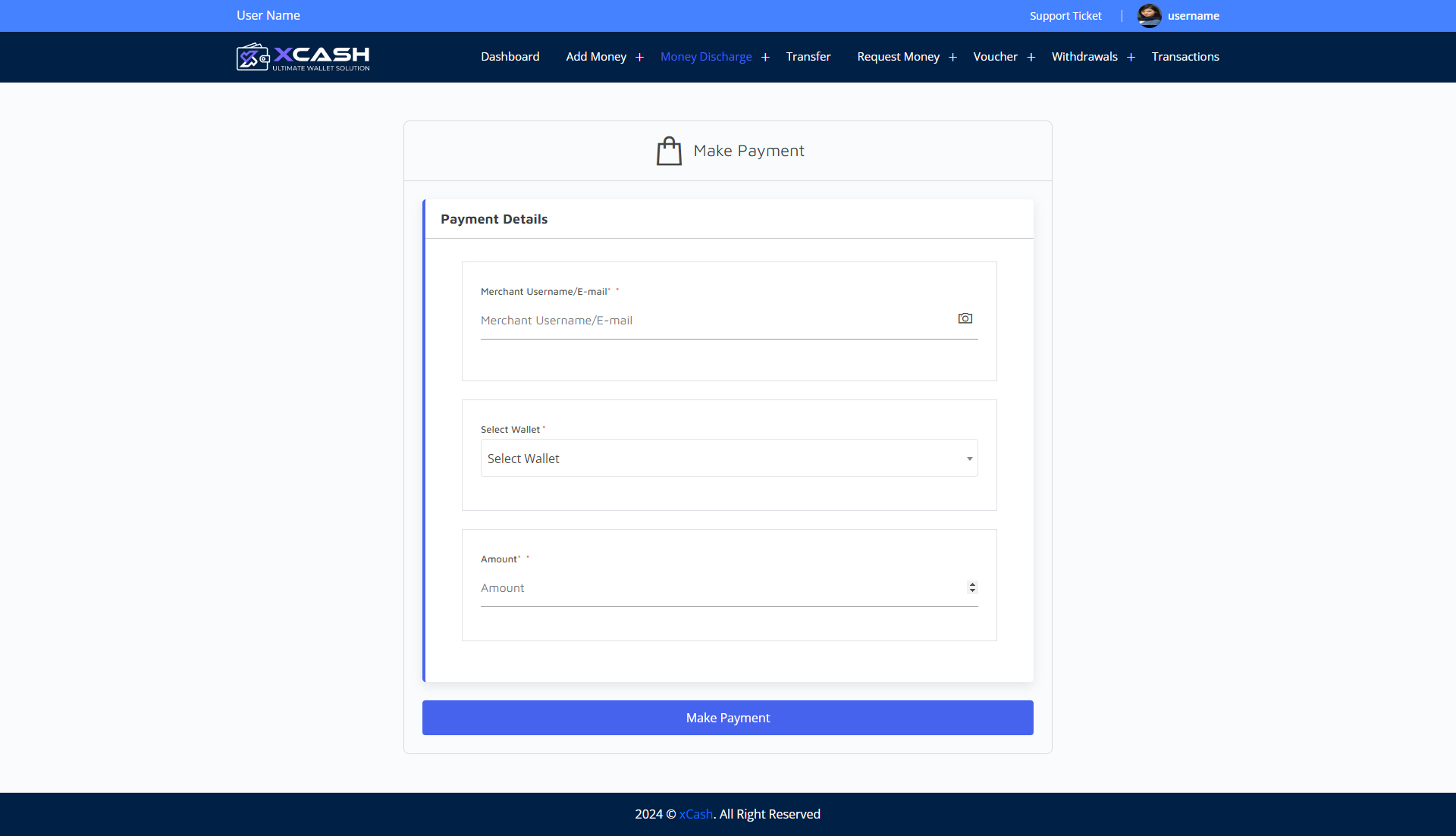 Xcash - Ultimate Wallet Solution by ViserLab | CodeCanyon