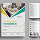 Company Policy Handbook Layout, Print Templates | GraphicRiver