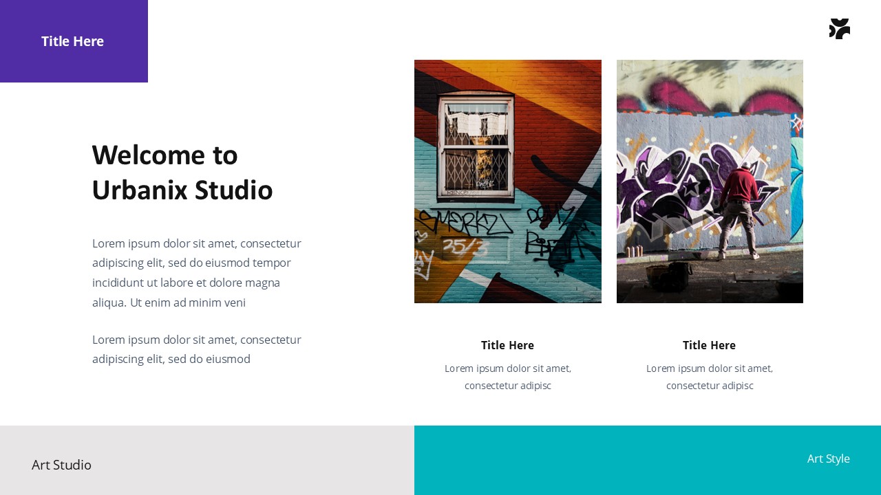 Urbanix - Street Art Graffiti Google Slide Presentation Template ...