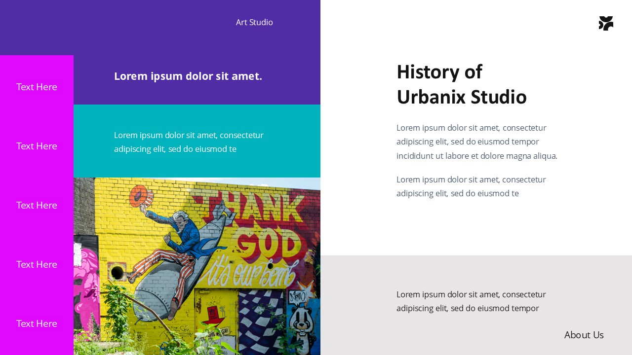 Urbanix - Street Art Graffiti Google Slide Presentation Template ...