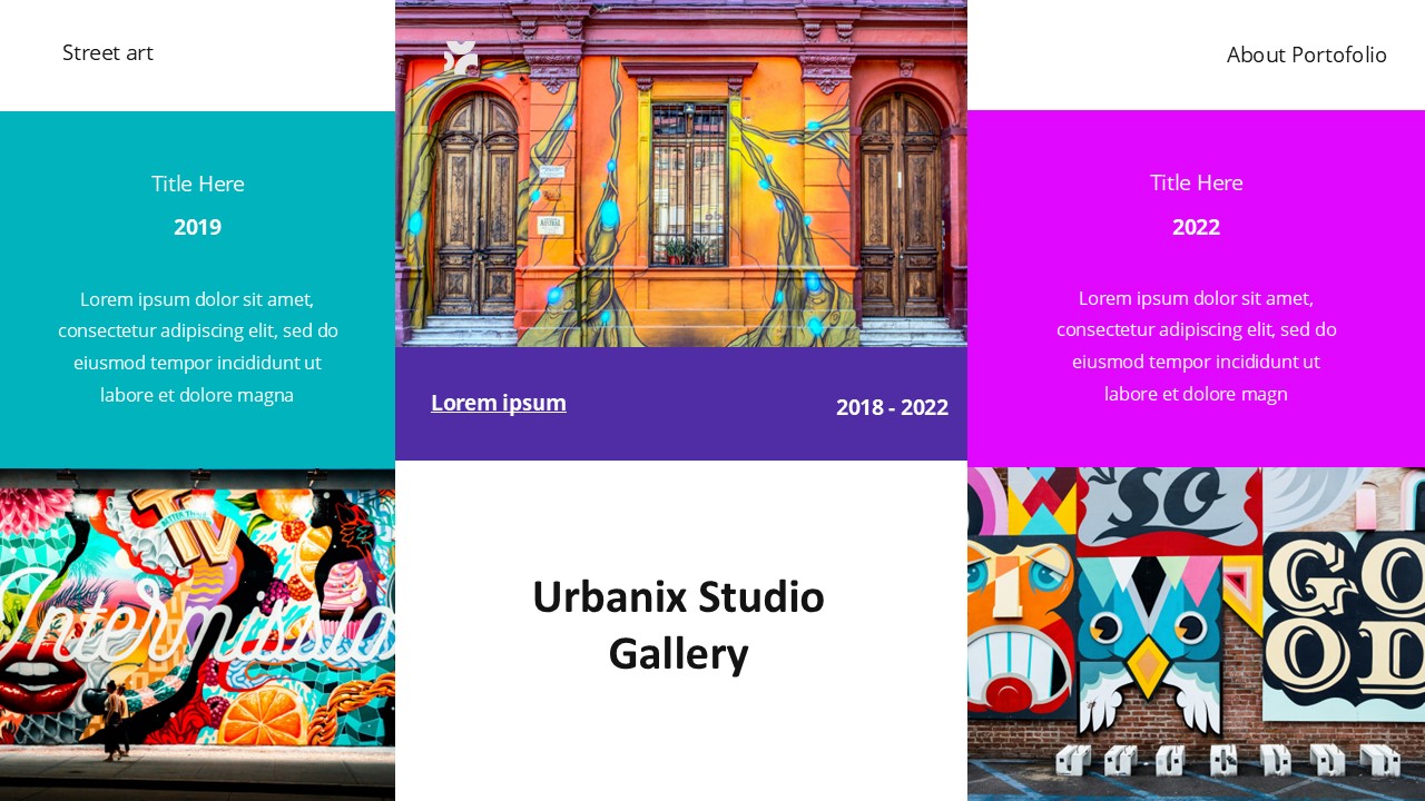 Urbanix - Street Art Graffiti Google Slide Presentation Template ...