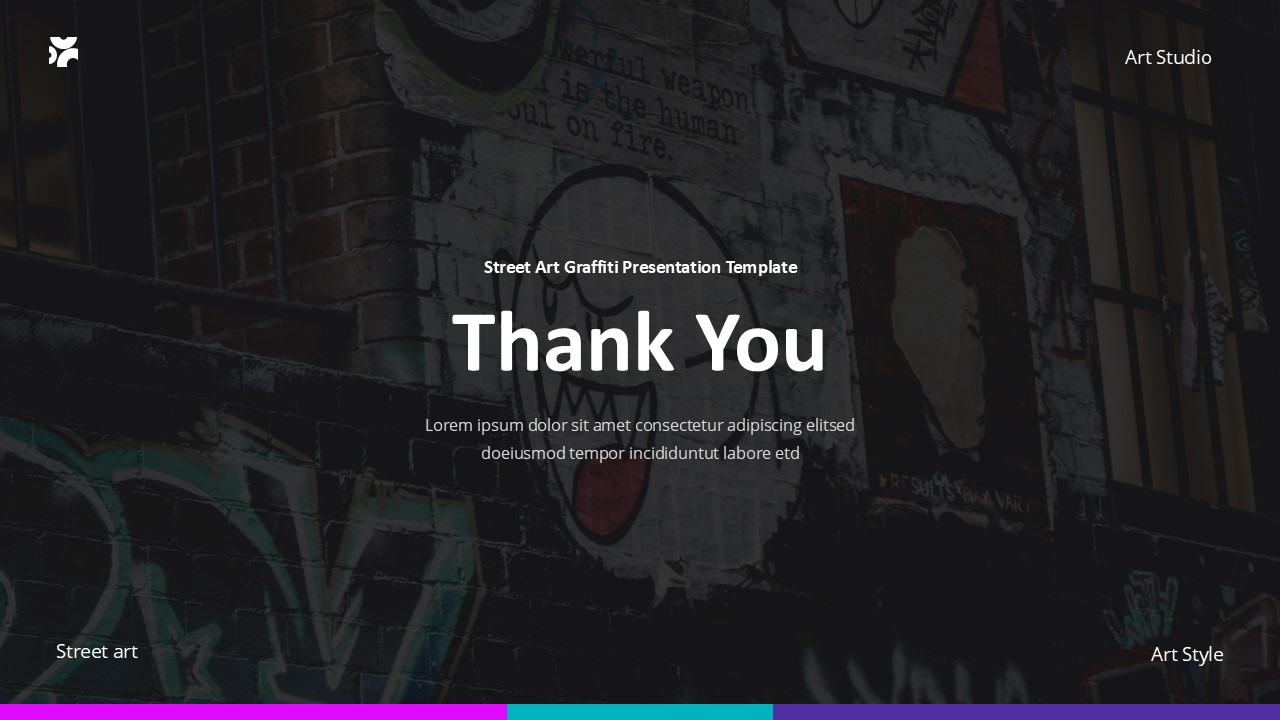 Urbanix - Street Art Graffiti Google Slide Presentation Template ...