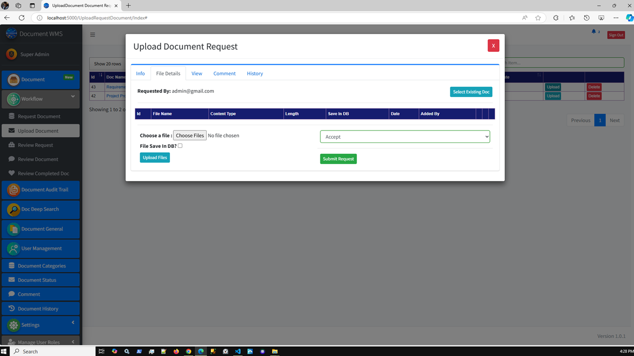 Document Workflow Management System by shaheddev | CodeCanyon