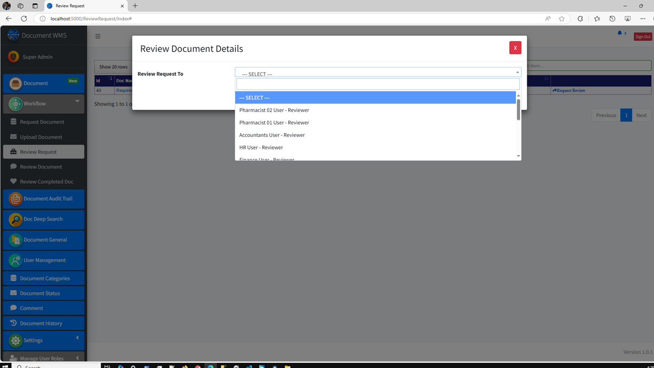 Document Workflow Management System by shaheddev | CodeCanyon