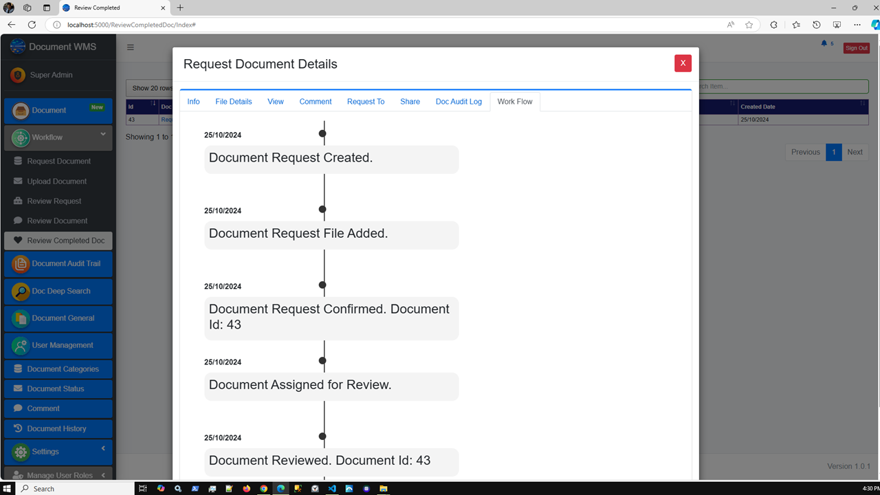 Document Workflow Management System by shaheddev | CodeCanyon