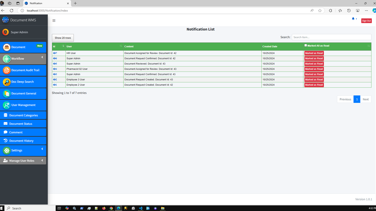 Document Workflow Management System by shaheddev | CodeCanyon