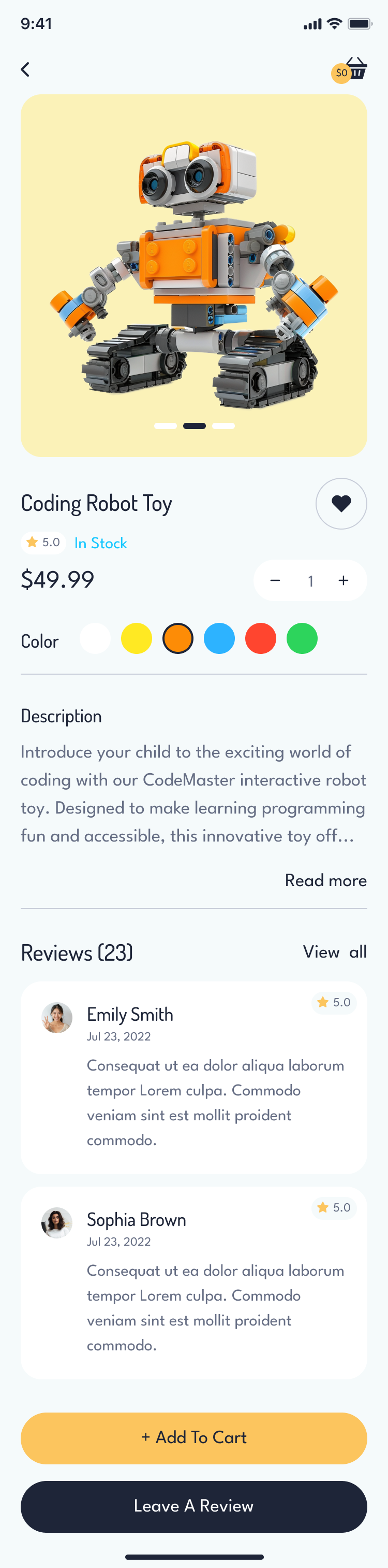 BrainNest - Educational Toys & Games Store React Mobile App | PWA by George_Fx