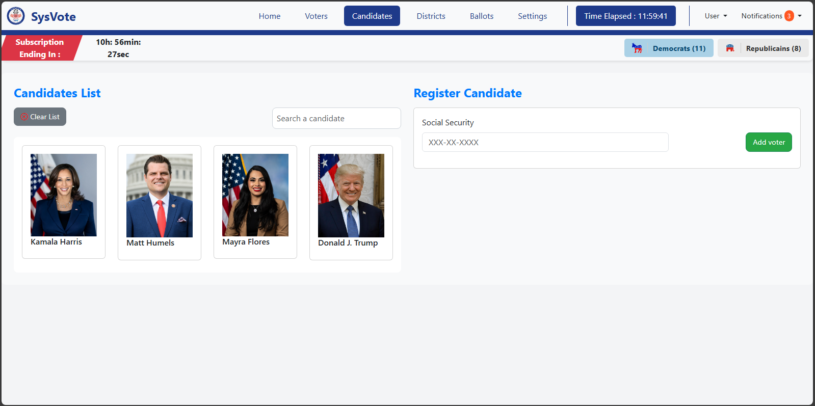 SysVote - Electronic vote system by Bridge_Technology | CodeCanyon