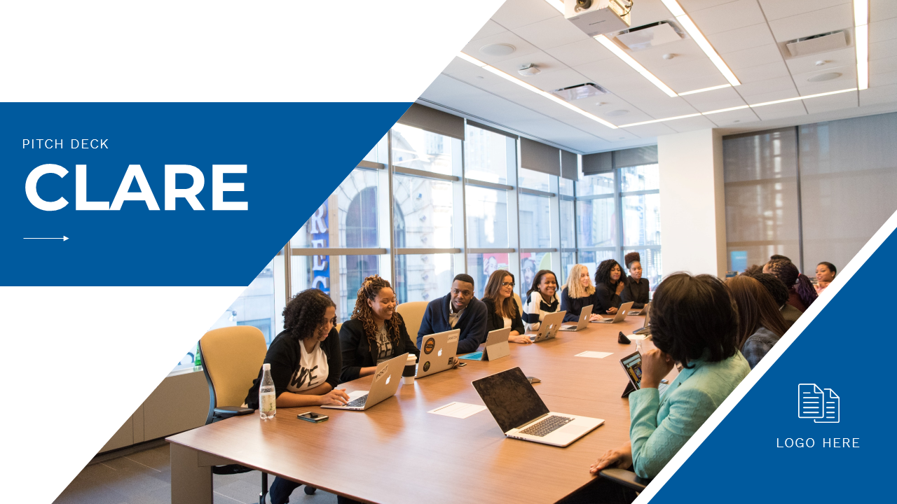 Clare - Business Pitch Deck PowerPoint Presentation Template ...