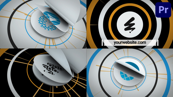 Flip Flap Logo Reveal for Premiere Pro, Premiere Pro Templates | VideoHive