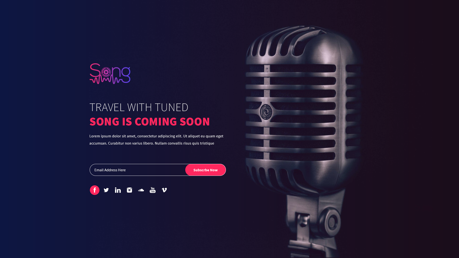 Song - Music PSD Template by itclan | ThemeForest