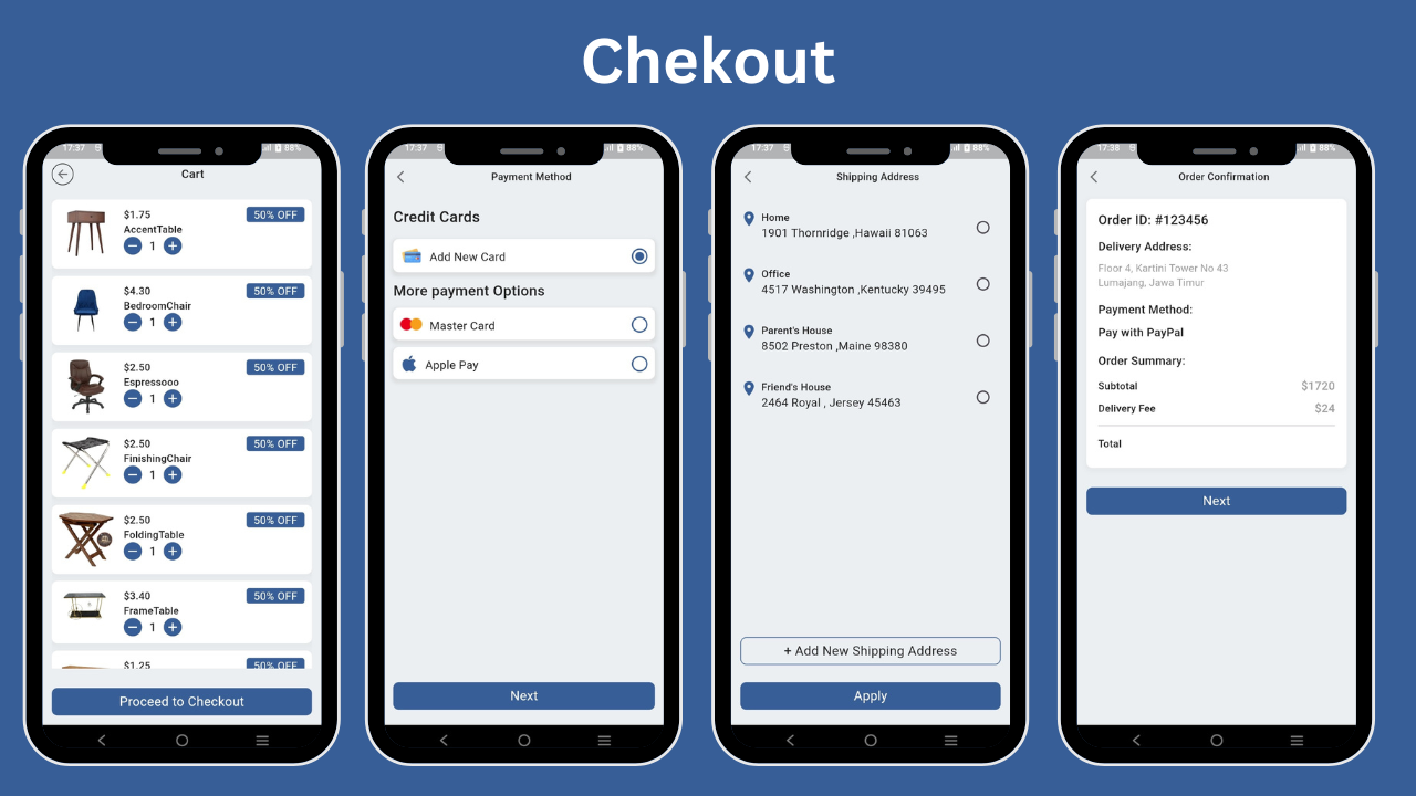 FurniFind - Furniture Selling, Interior Design & Home Styling App UI ...