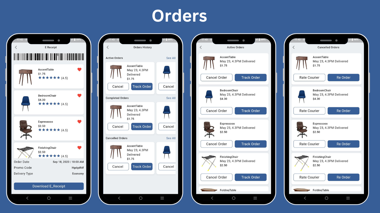 FurniFind - Furniture Selling, Interior Design & Home Styling App UI ...