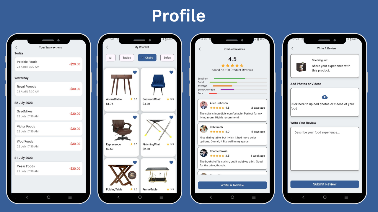 FurniFind - Furniture Selling, Interior Design & Home Styling App UI ...