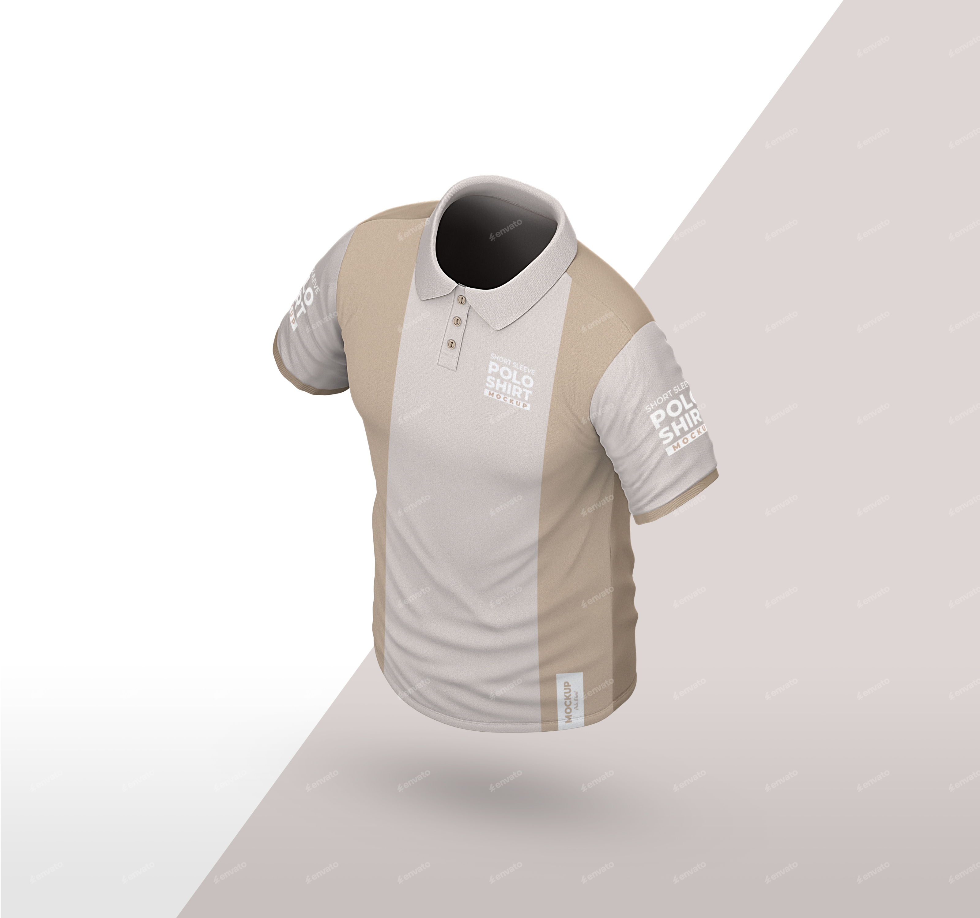 Men's 3d Polo Shirt Mockup, Graphics | GraphicRiver
