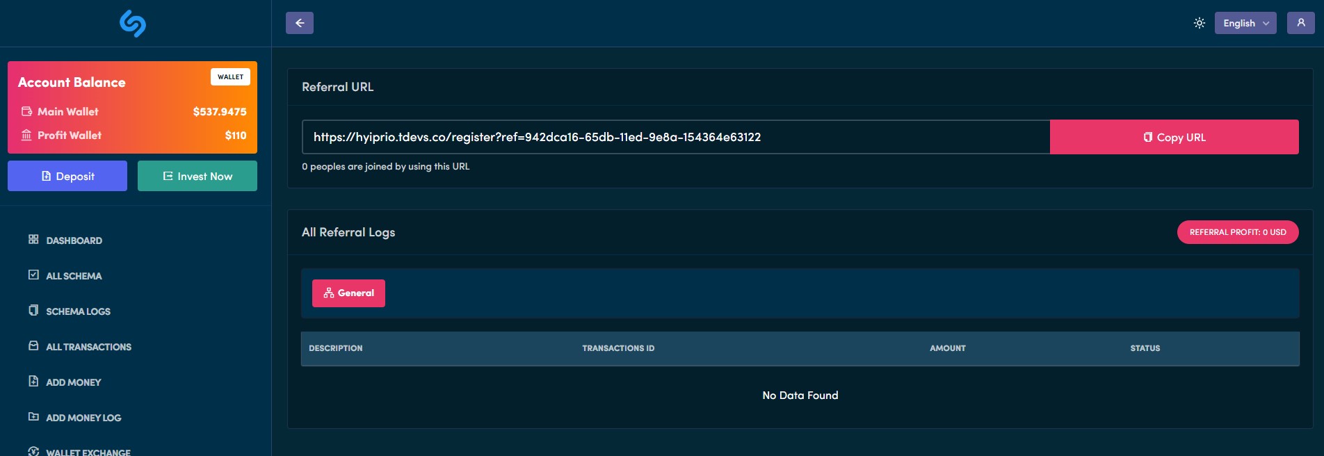 Hyip Rio - Advanced Hyip Investment Scheme With Ranking System and ...