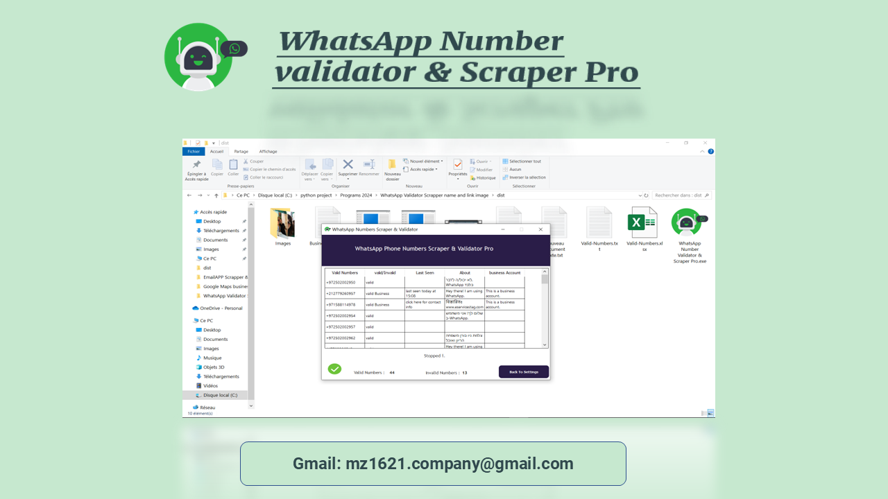 WhatsApp Number Validator & Profile Info Scraper by ZakaSoftware ...