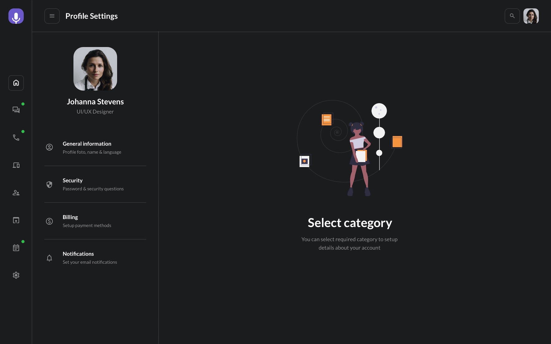 BetaCall - UI Kit for Communication Dashboards and Apps by WhiteUiStore