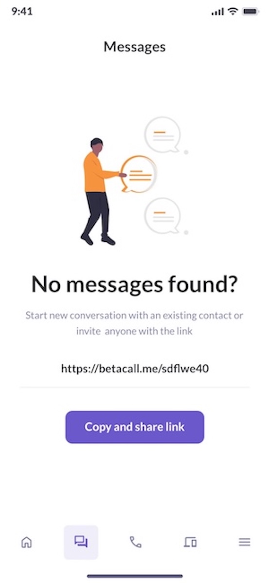 BetaCall - UI Kit for Communication Dashboards and Apps by WhiteUiStore