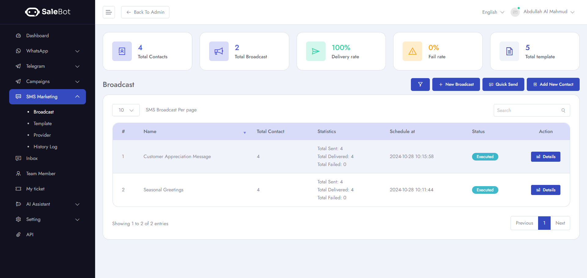 SaleBot SMS Marketing Addon by spagreen | CodeCanyon