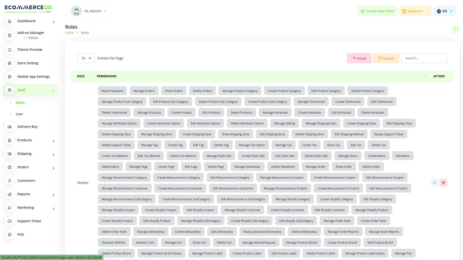 eCommerceGo SaaS - eCommerce Store with Multi theme and Multi Store by WorkDo