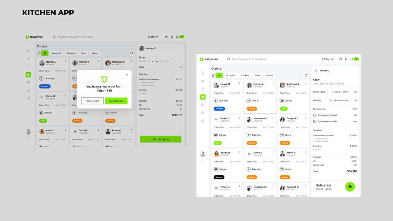 Foodyman Multi-Restaurant POS + Kitchen + Table Reserv + Order Mgmt ...