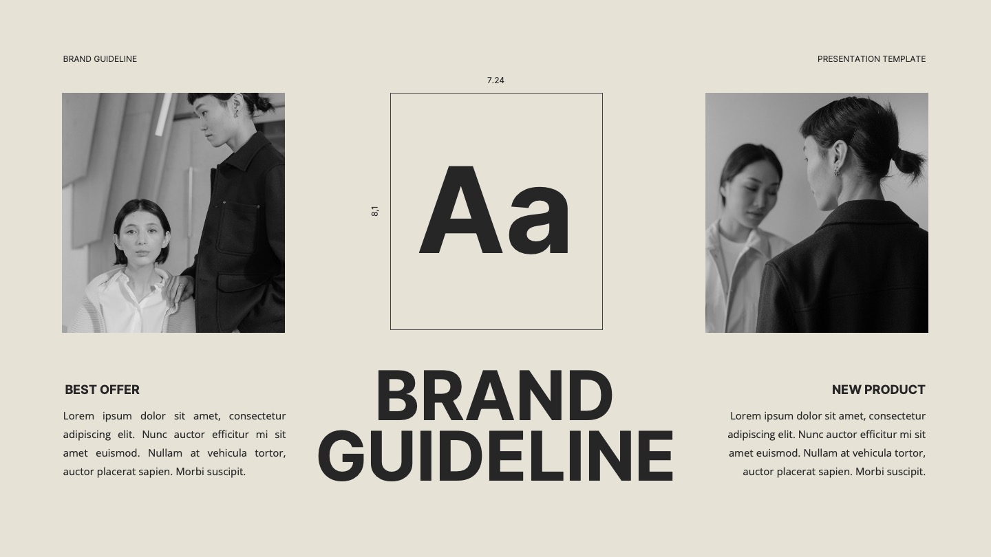 Brand Guidelines Presentation Keynote, Presentation Templates ...