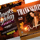Thanksgiving Flyer Bundle 2 in 1, Print Templates | GraphicRiver