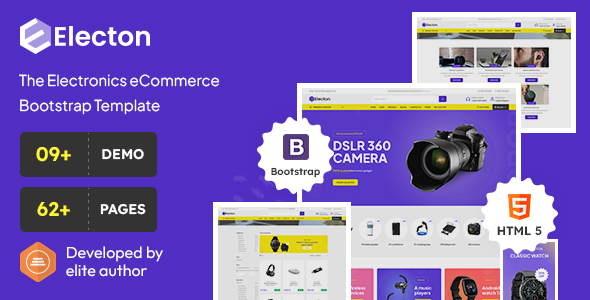 Electon - The Electronics & Gadgets eCommerce Bootstrap Template by ...