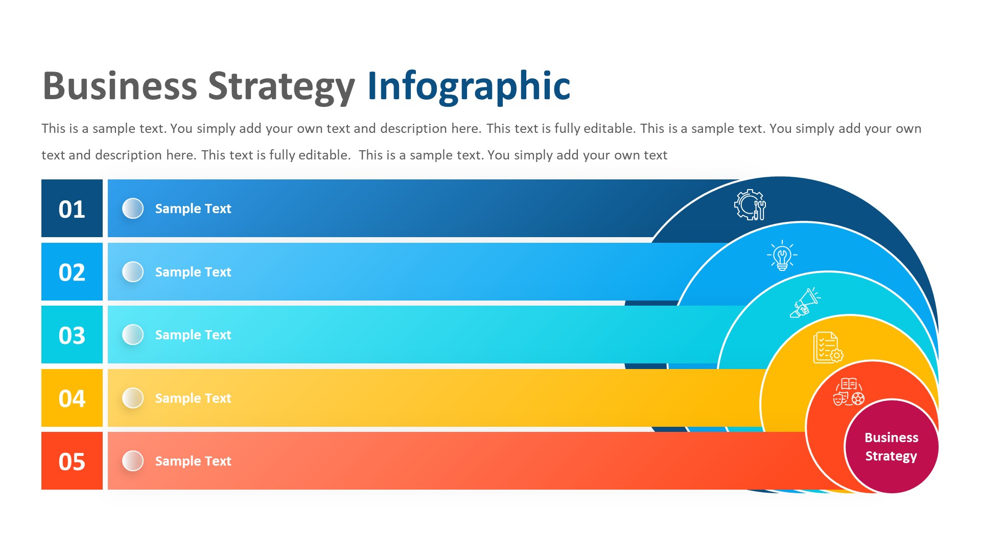 Business Strategy PowerPoint Template Slides, Presentation Templates