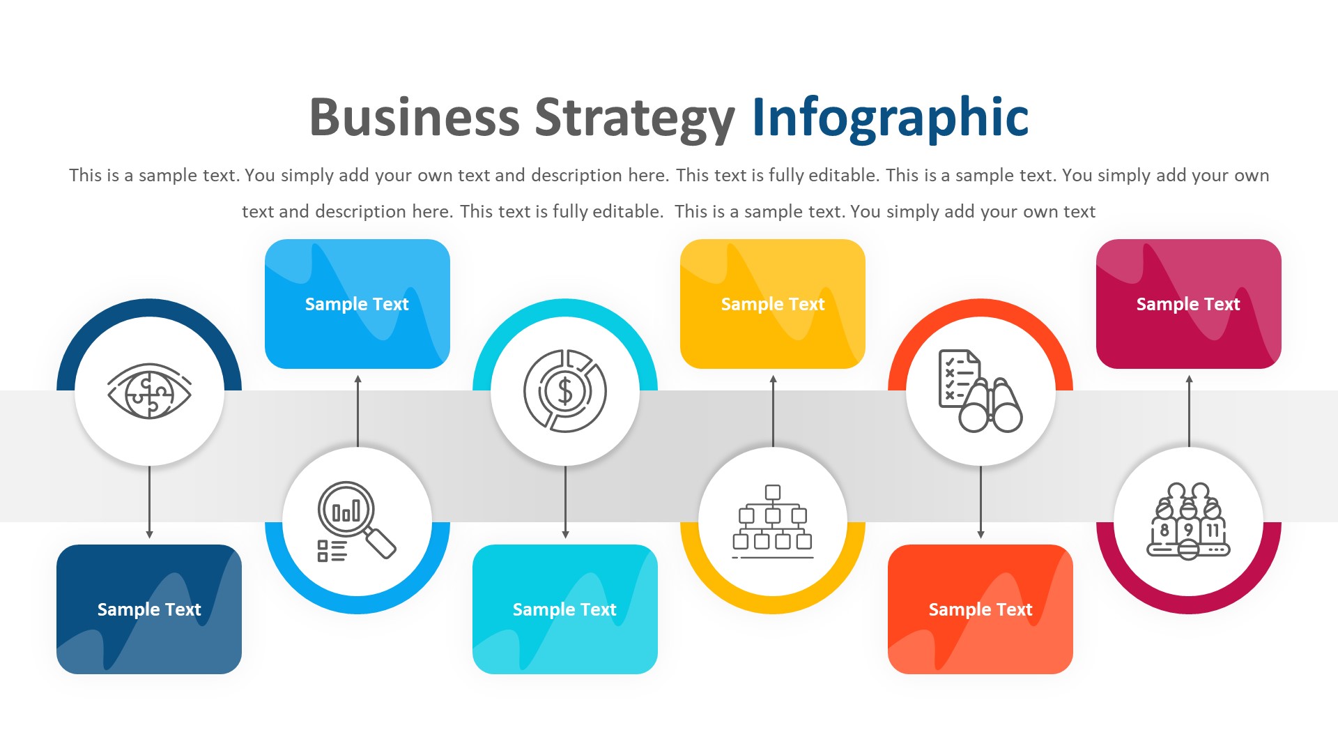 Business Strategy PowerPoint Template Slides, Presentation Templates