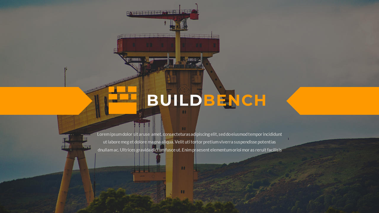 BuildBench - Construction Google Slides Presentation Template ...