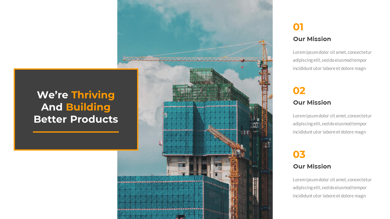 BuildBench - Construction Google Slides Presentation Template ...