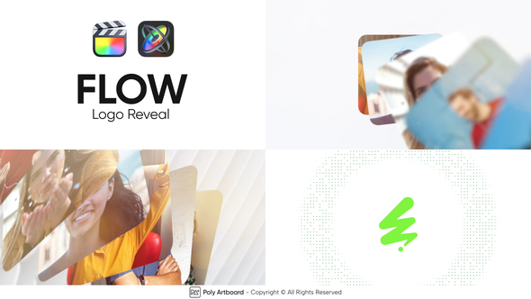 Flow Logo Reveal For Final Cut Pro X, Apple Motion Templates | VideoHive