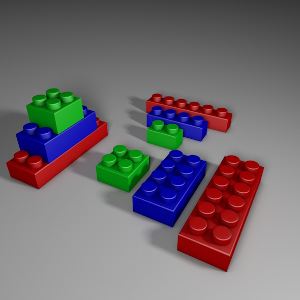 Lego Blocks by abl_dzynr | 3DOcean