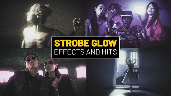 Strobe Glow Effects And Hits | After Effects, After Effects Project Files