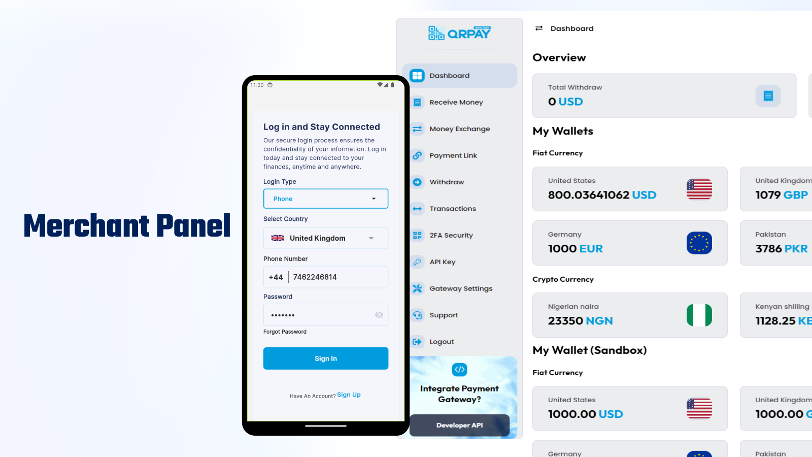 QRPay Phone Authentication and User Referral Addon by AppDevsX | CodeCanyon