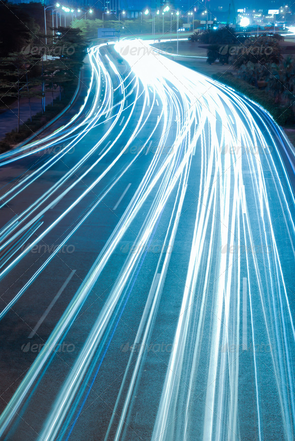 light trails Stock Photo by liufuyu | PhotoDune