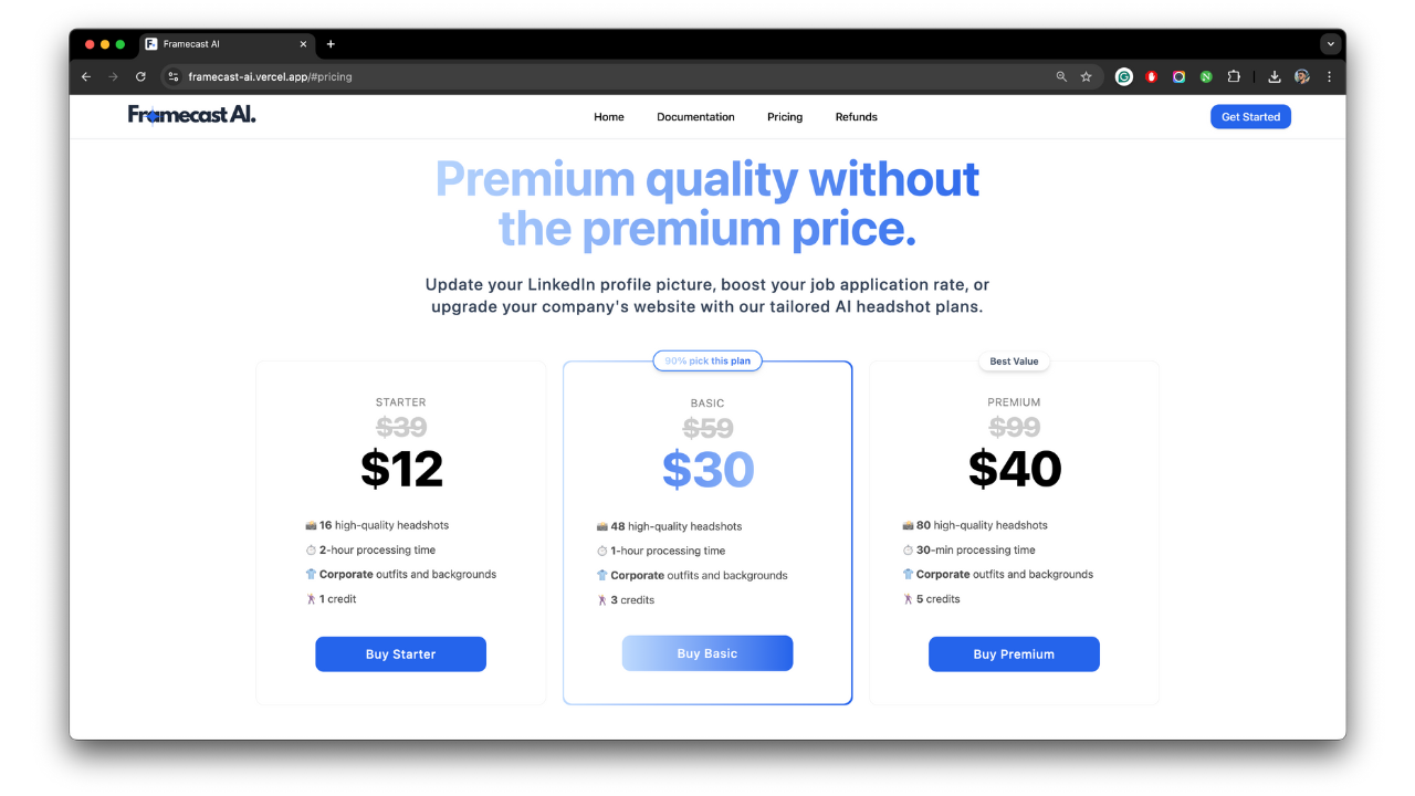 Framecast AI - AI Headshot Generator, Avatar Maker, Image Generator ...
